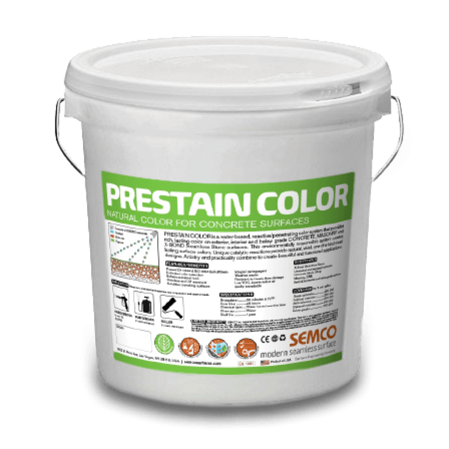 PreStain: Water Based Concrete & Masonry Coloring Stain